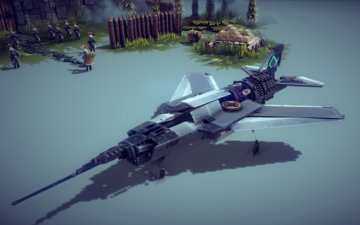 [besiege]驾驶一架有29个键位控制的战轰是怎样的体验？_哔哩哔哩_bilibili
