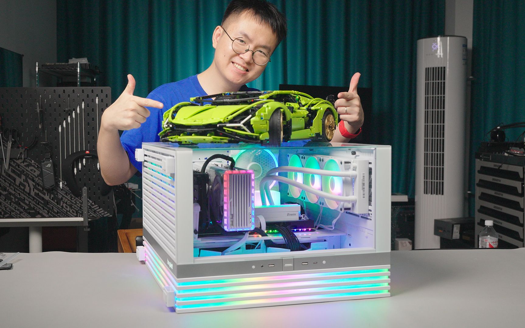 一个机箱四种姿势？德静界 LIGHT BASE 900 FX-喜欢就买JustBuy-喜欢就买JustBuy-哔哩哔哩视频