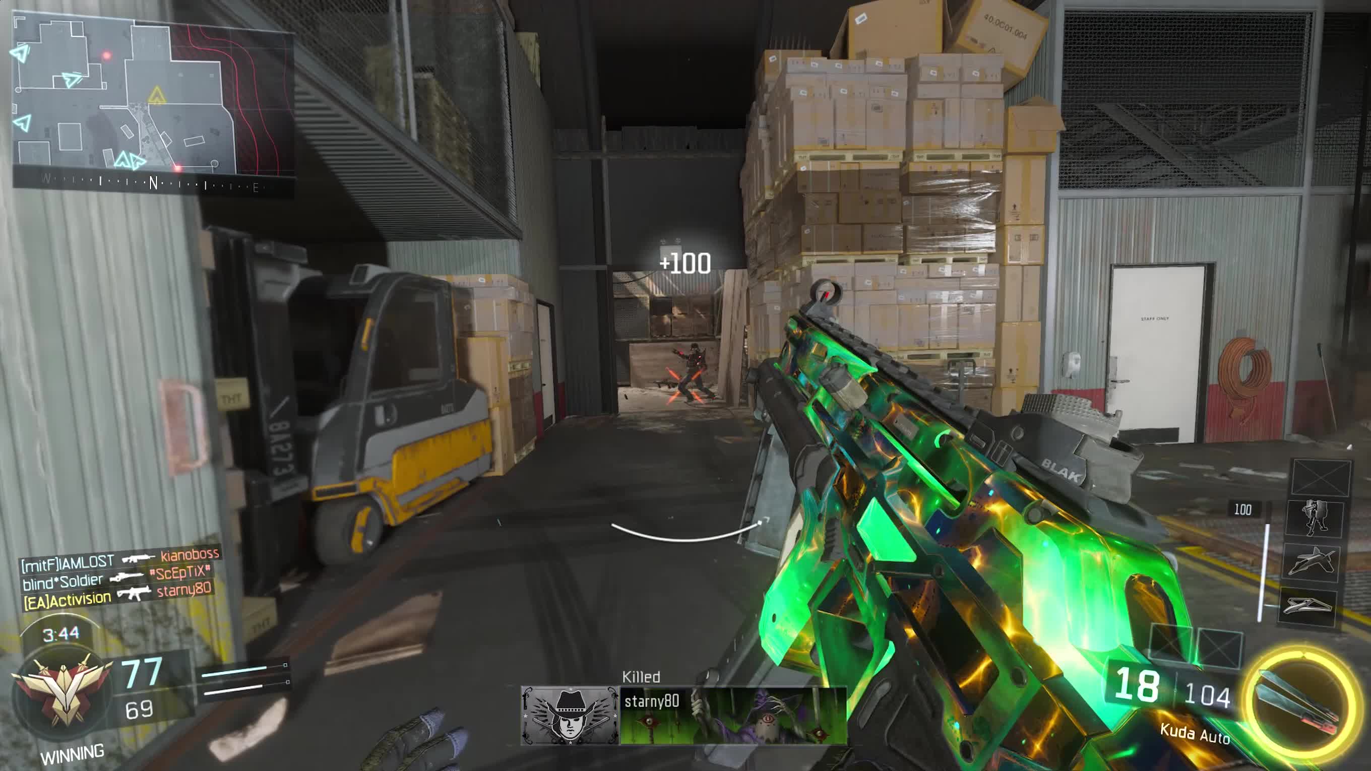 【BO3/4K】COD17冷战是什么玩意儿？ 旷世神作BO3接着干 使命召唤：黑色行动3 TDM COD12_哔哩哔哩_bilibili