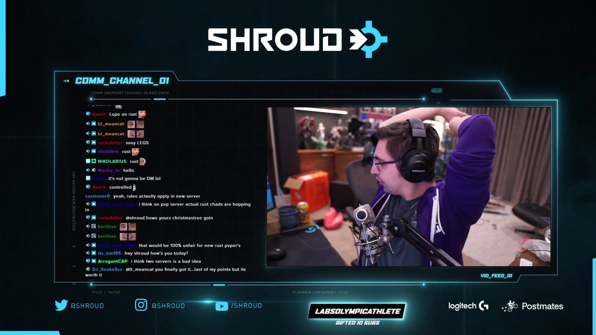 [转载/Shroud官方剪辑]Leading a Server-Wide Raid! | Rust_哔哩哔哩 (゜-゜)つロ 干杯~-bilibili