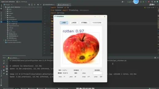 基于yolov11的苹果分级、新鲜度检测识别系统，支持图像、视频和摄像实时检测【pytorch框架、python源码】_哔哩哔哩_bilibili