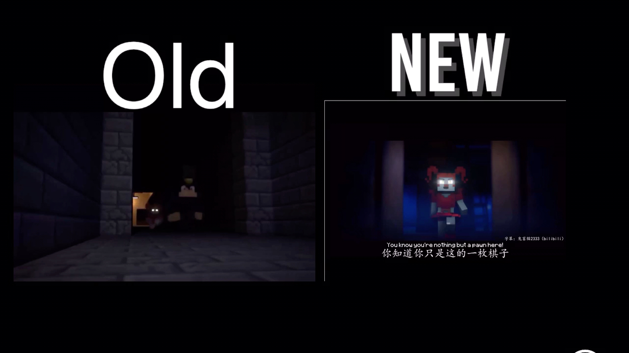 [FNAF]「Ekrcoaster」 You Belong Here（你属干这里） 新旧对比_哔哩哔哩_bilibili