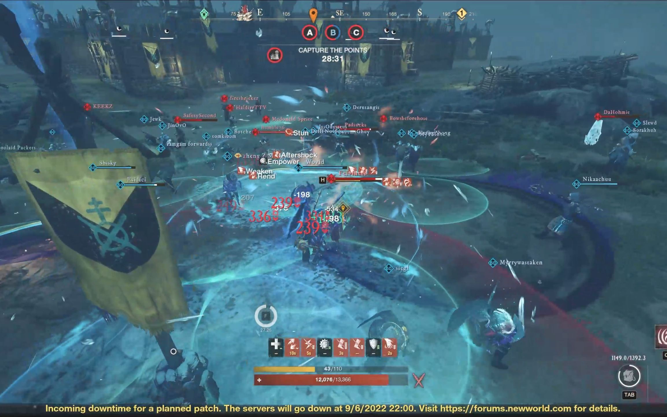 新世界New world城战进攻 我们终于有城啦！！