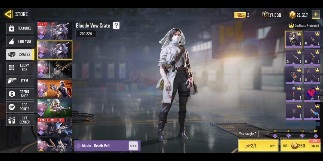 CODM血色玫瑰抽奖_哔哩哔哩bilibili_使命召唤手游