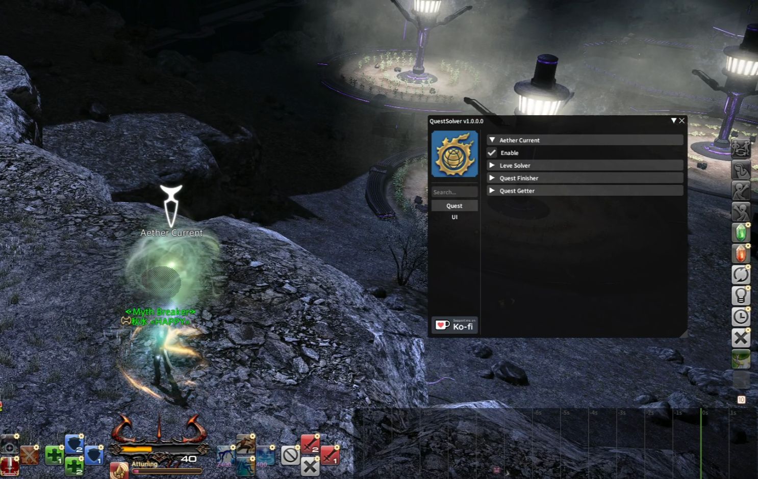 【FF14】Quest Solver 自动风脉-秋水Ted-秋水Ted-哔哩哔哩视频