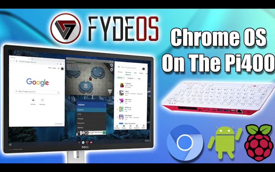 在树莓派上运行 FydeOS 是种什么体验?_哔哩哔哩_bilibili