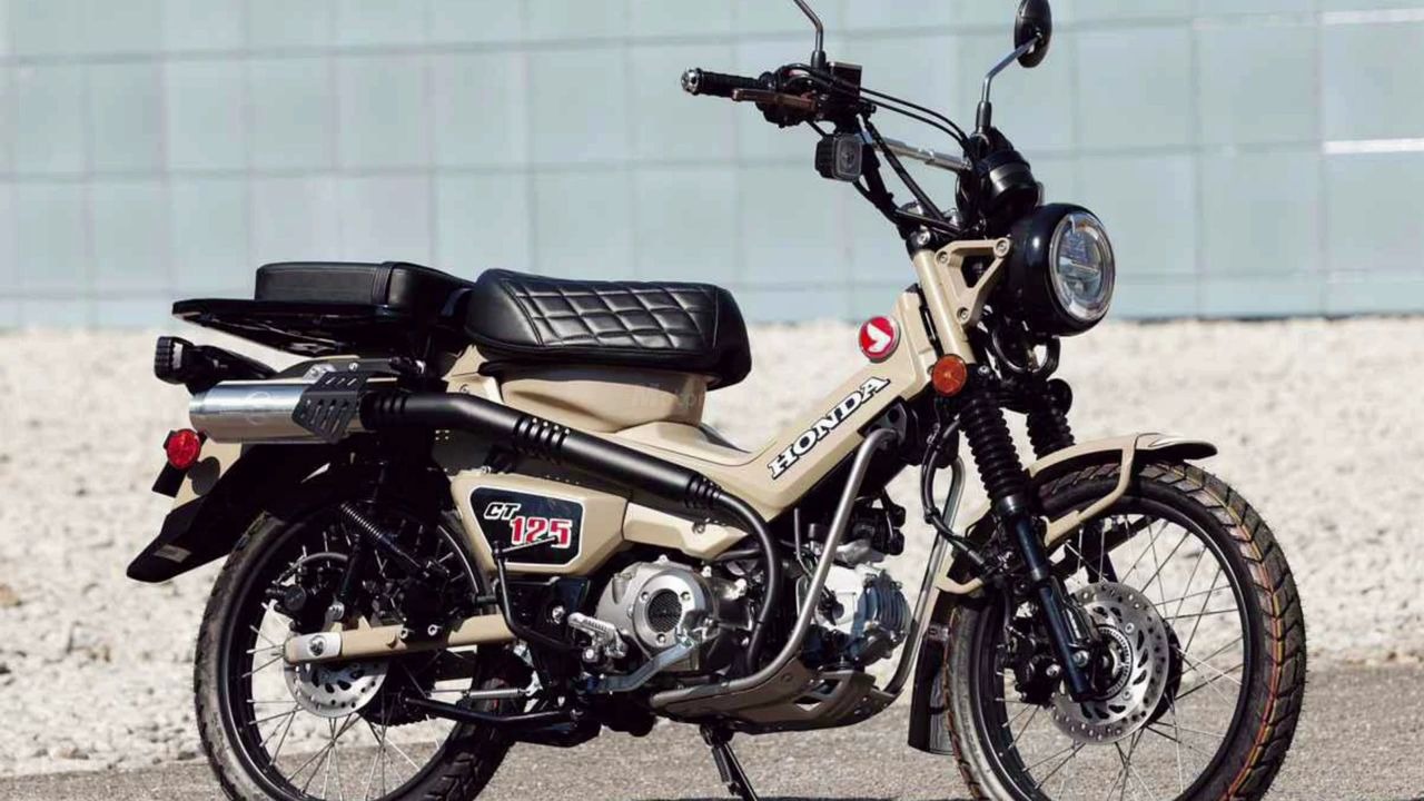 2020 本田 CT125 新世代 幼兽的细节 Honda CT125 Hunter Cub_哔哩哔哩 (゜-゜)つロ 干杯~-bilibili