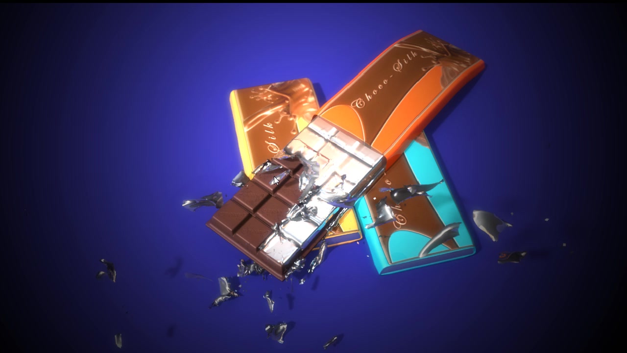 Maya巧克力包装剥皮特效视频教程 Digital-Tutors Simulating a Wrapper Peeling Effect in ...