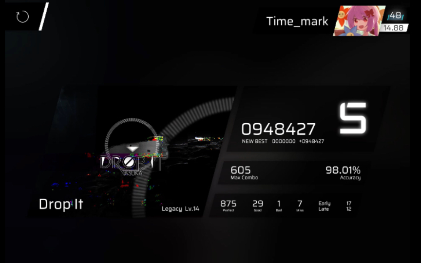 【phigros】Drop lt Legacy Lv.14_哔哩哔哩bilibili