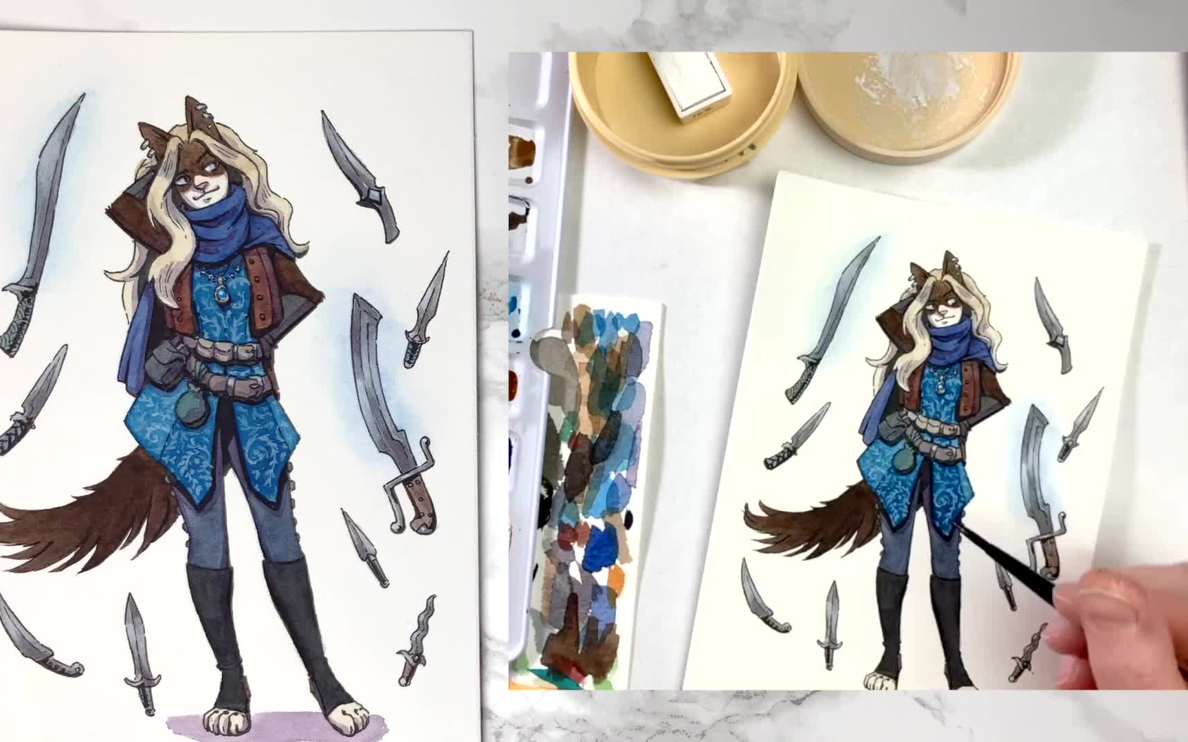 Roman Szmal 的水瓶座调色盘 - 14 个全色盘 - 调色 _ 评论！🎨 -- -- Eve Bolt - Art & Cats ...