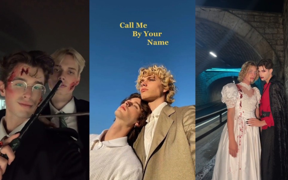 【thomas & lenny】tiktok上超甜的高颜值小情侣！_哔哩哔哩_bilibili