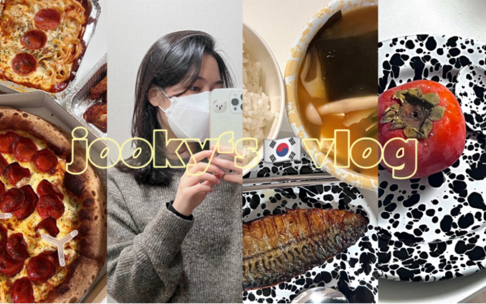 韩国留学gapyear｜放假在家的治愈一天｜和我一起黑五部分开箱吧！-爱吃泡菜炒饭的jooky-爱吃泡菜炒饭的jooky-哔哩哔哩视频