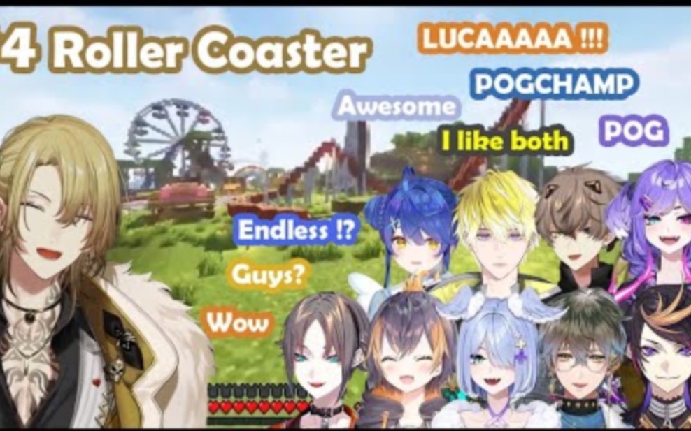 【熟/Luca】mafia带你来参观Deezneyland的过山车_哔哩哔哩_bilibili