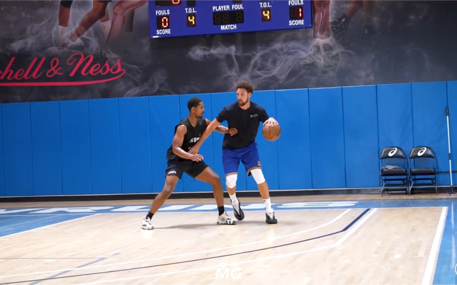 状态火热！克莱汤普森最新野球-Mikey-ball-Mikey-ball-哔哩哔哩视频