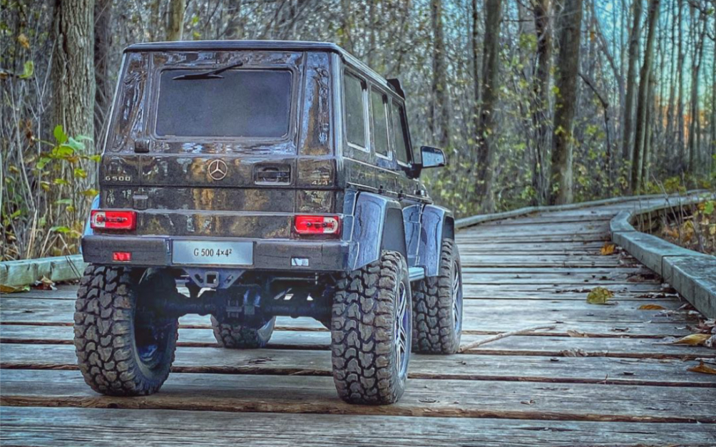 TRAXXAS TRX4 G500 4x4 林地试（撒）跑（欢）_哔哩哔哩_bilibili