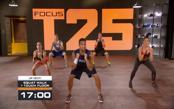 FOCUS T25 WORKOUT 每天25分钟有氧减肥健身操视频教程 第二阶段-Beta_哔哩哔哩_bilibili