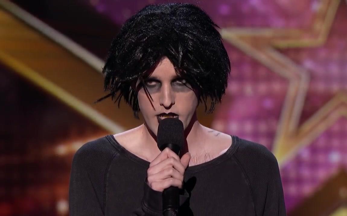 Oliver Graves- Gothic Comic Hilariously Describes His Life -AGT 2018 ...