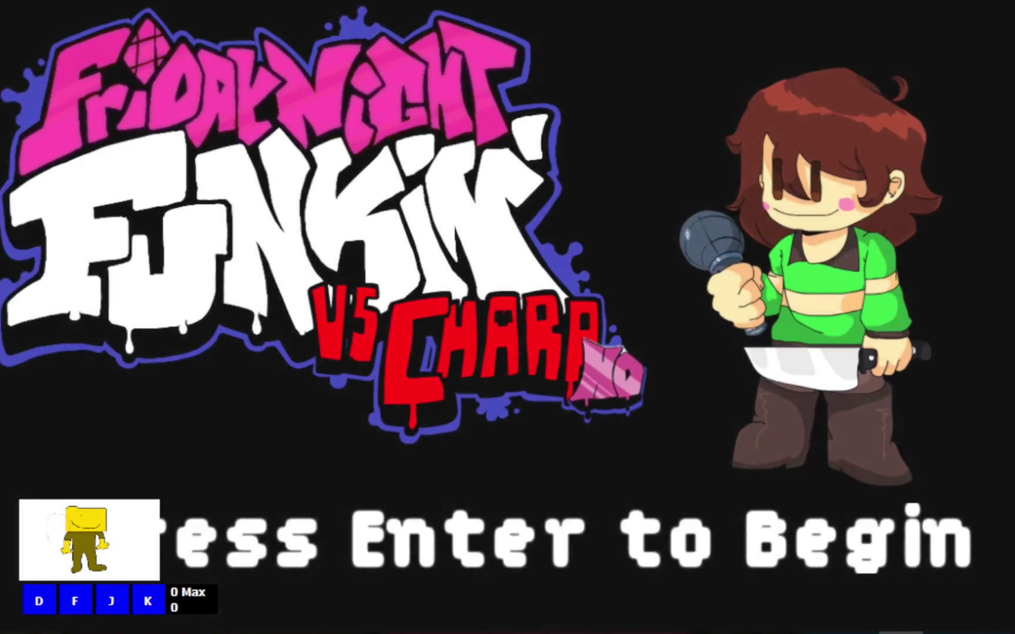 【fnf】vs.hd chara_哔哩哔哩bilibili_传说之下