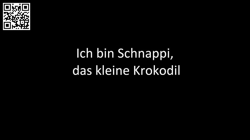 【德语儿童歌曲】Schnappi - Schnappi, das kleine Krokodil-小鳄鱼史那皮_哔哩哔哩_bilibili