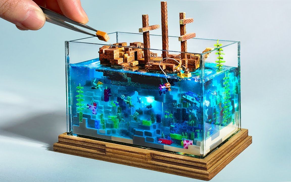 【自制】用2000个零件复原100年前的一条船！