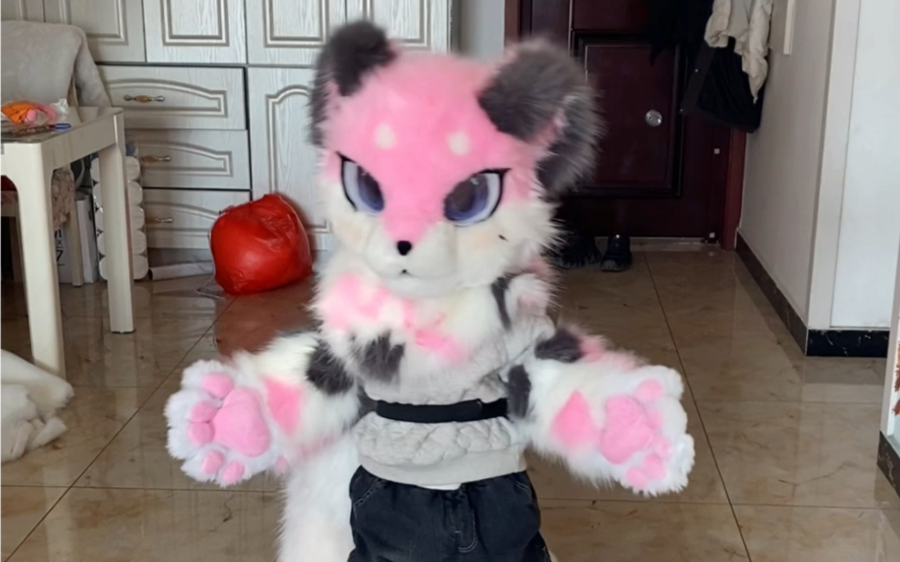 这应该是史上最小的furry 兽了吧！这也太可爱了吧！！！_哔哩哔哩_bilibili