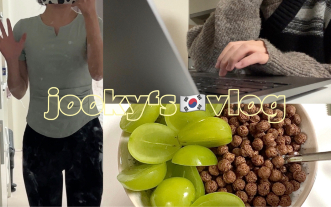 韩国留学gapyear｜高丽语学院在读的一天｜第一次上健身私教课-爱吃泡菜炒饭的jooky-爱吃泡菜炒饭的jooky-哔哩哔哩视频