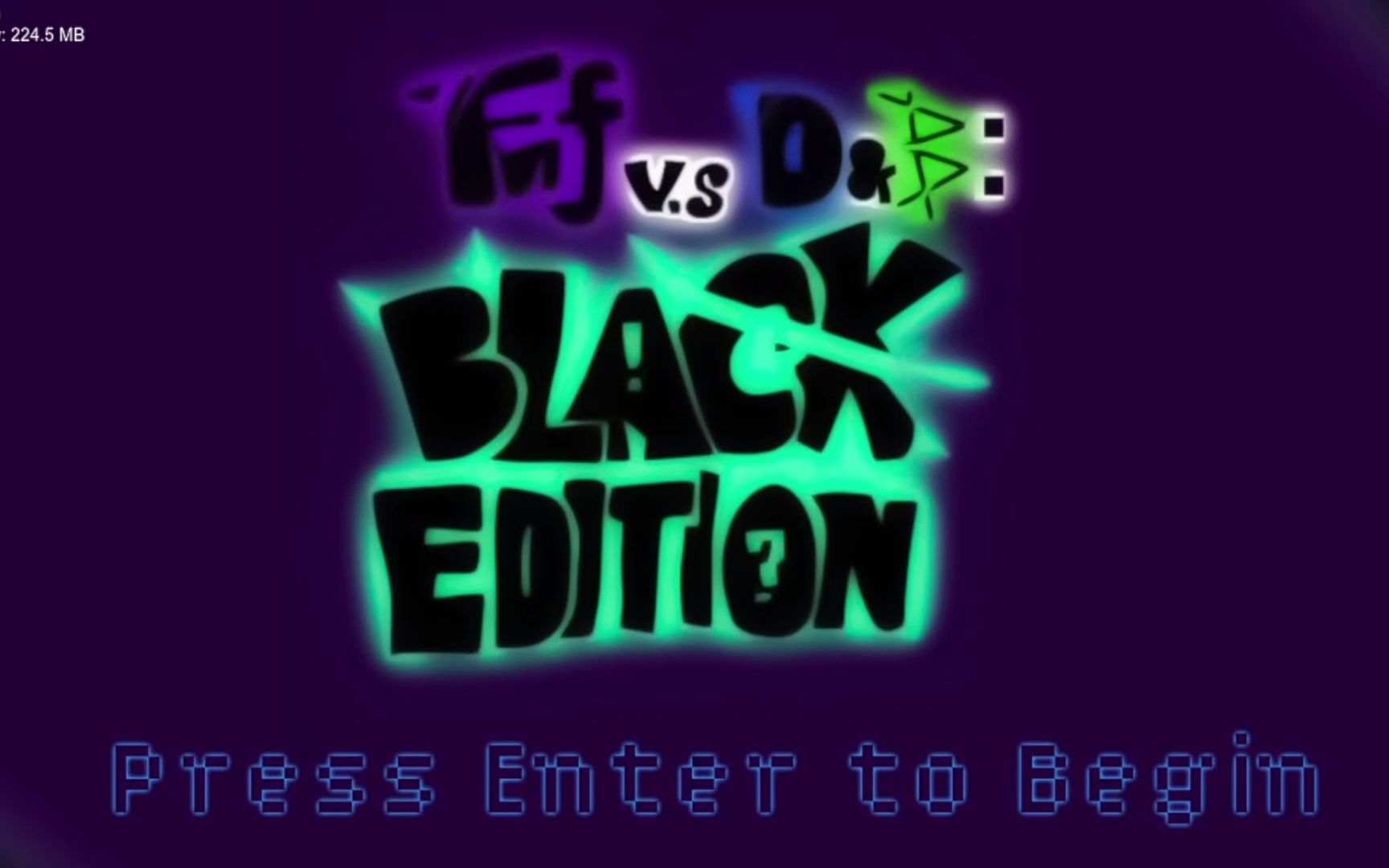 (fnf)国人fnf dnb模组：black edition预告 - 哔哩哔哩