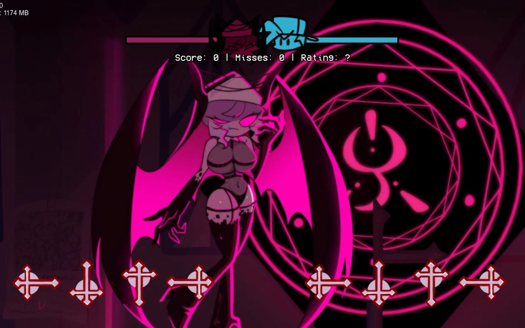 【性转MFM新版】vs Ruveta单曲演示（无伤通关）