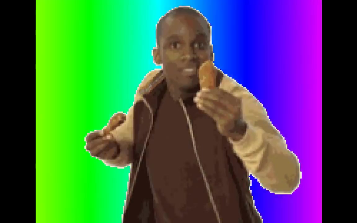 黑人魔性跳舞吃鸡腿，谷歌彩蛋2204355_哔哩哔哩_bilibili