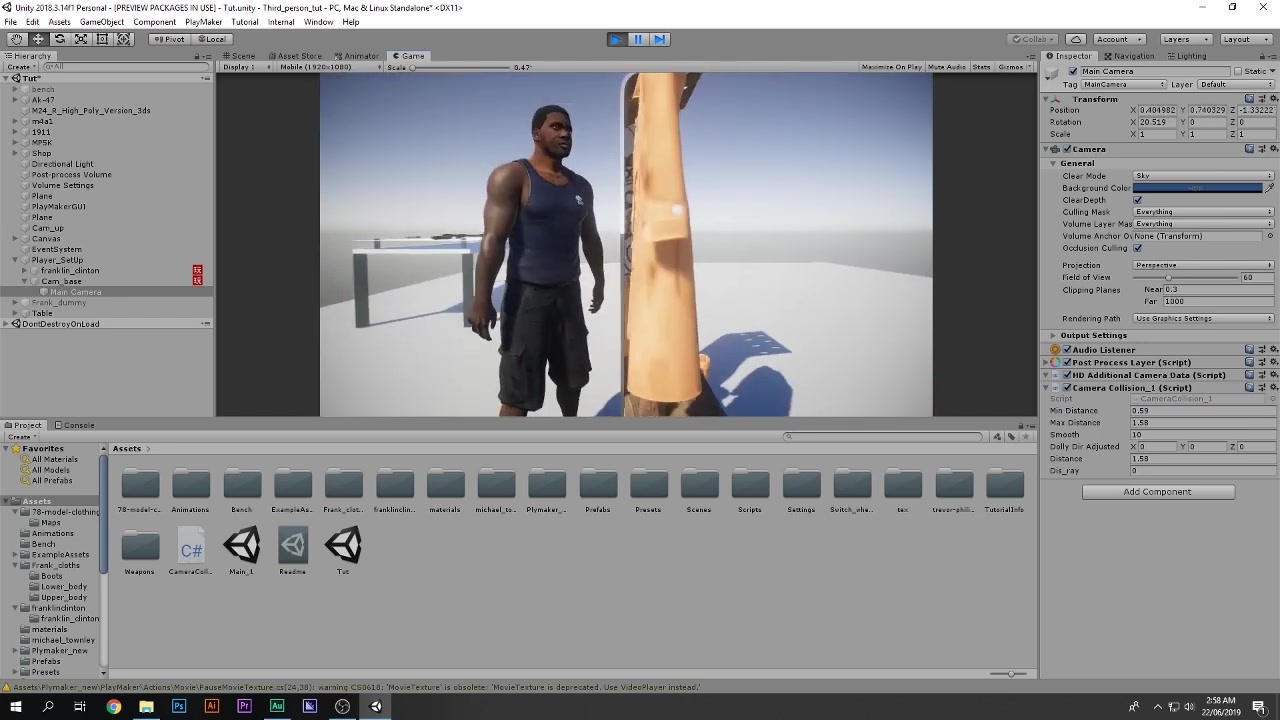 unity playmaker 各种游戏功能制作教程（零编程游戏制作）_哔哩哔哩_bilibili