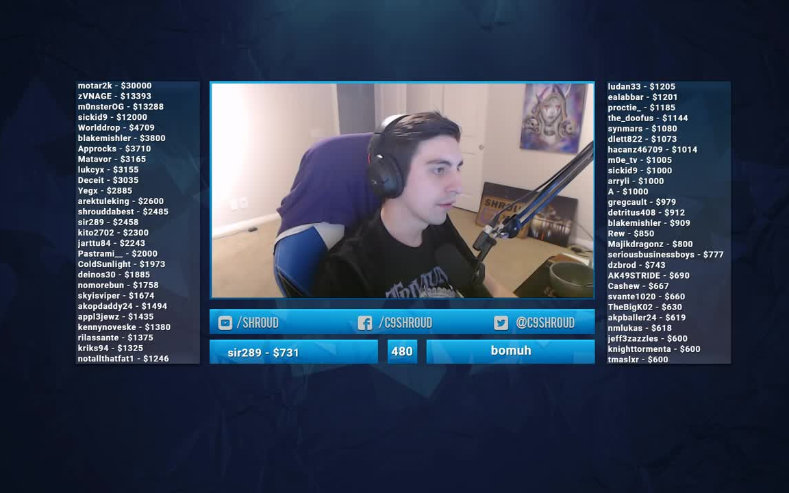 CSGO Shroud & Summit twitch 直播_哔哩哔哩_bilibili