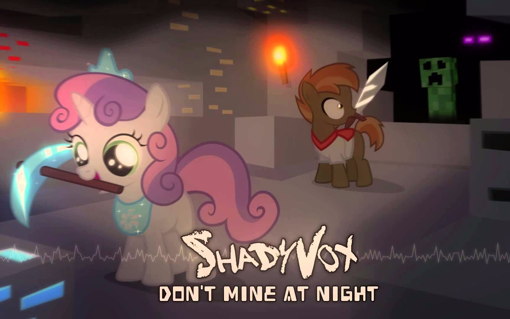 Minecraft MV Don't mine at night 中英字幕_哔哩哔哩_bilibili