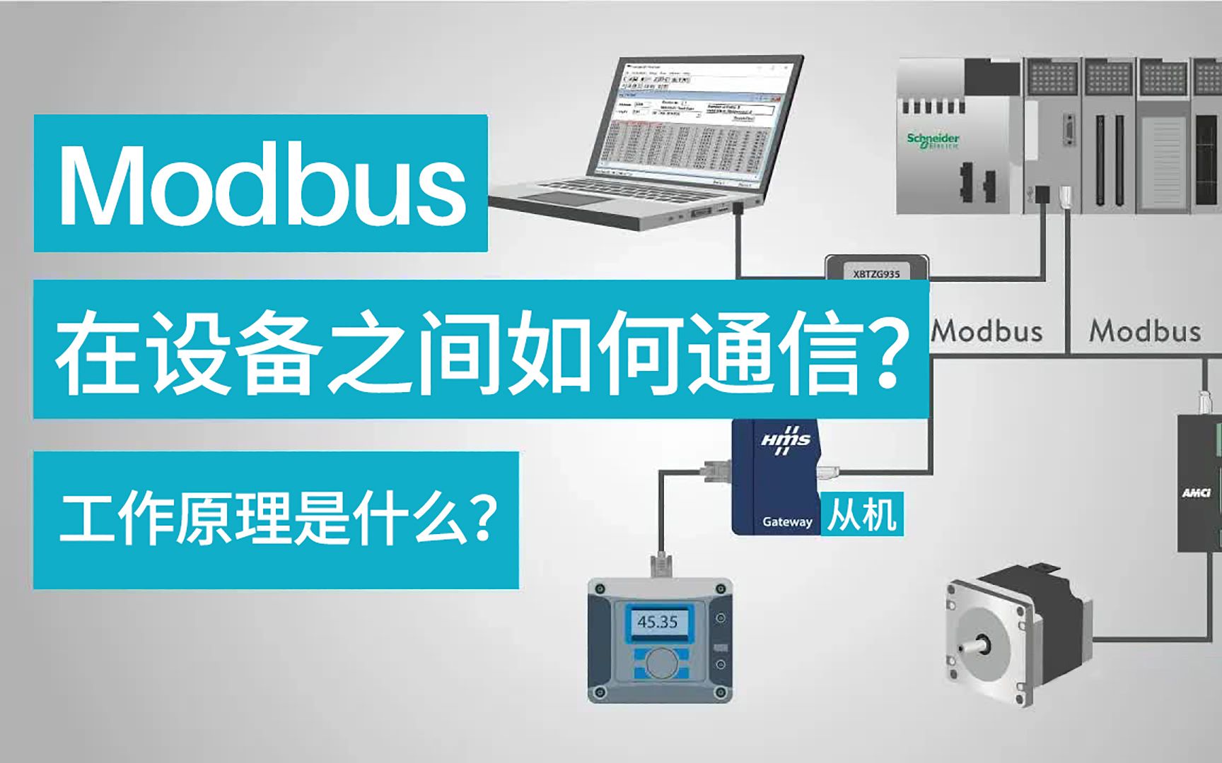 【翻译】ModBus的工作原理是什么？在设备之间是如何进行通信的#pcb#通信_哔哩哔哩_bilibili
