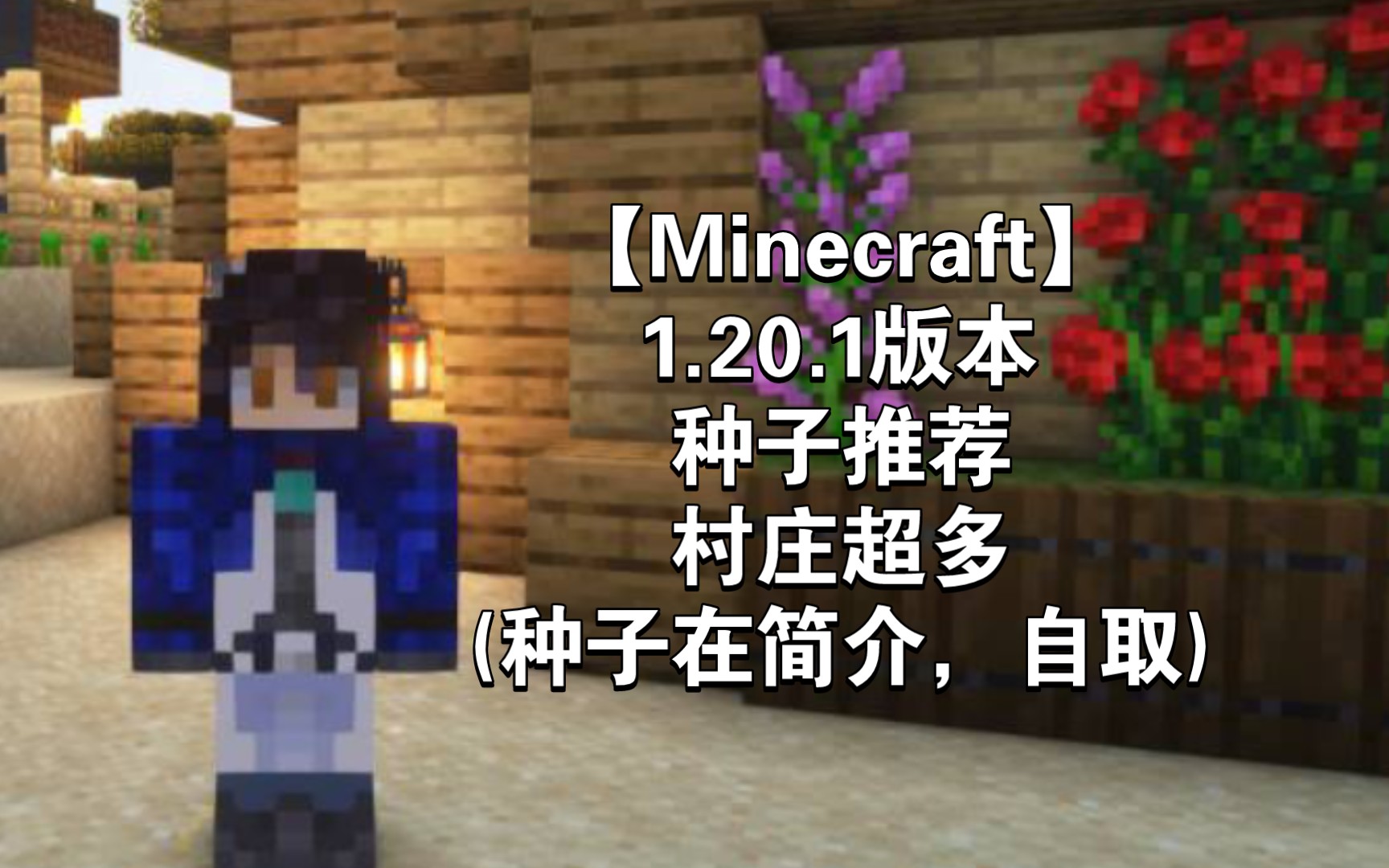 【Minecraft】我的世界1.20.1种子推荐 一条很适合速通玩家的种子-尧八百-mc-哔哩哔哩视频