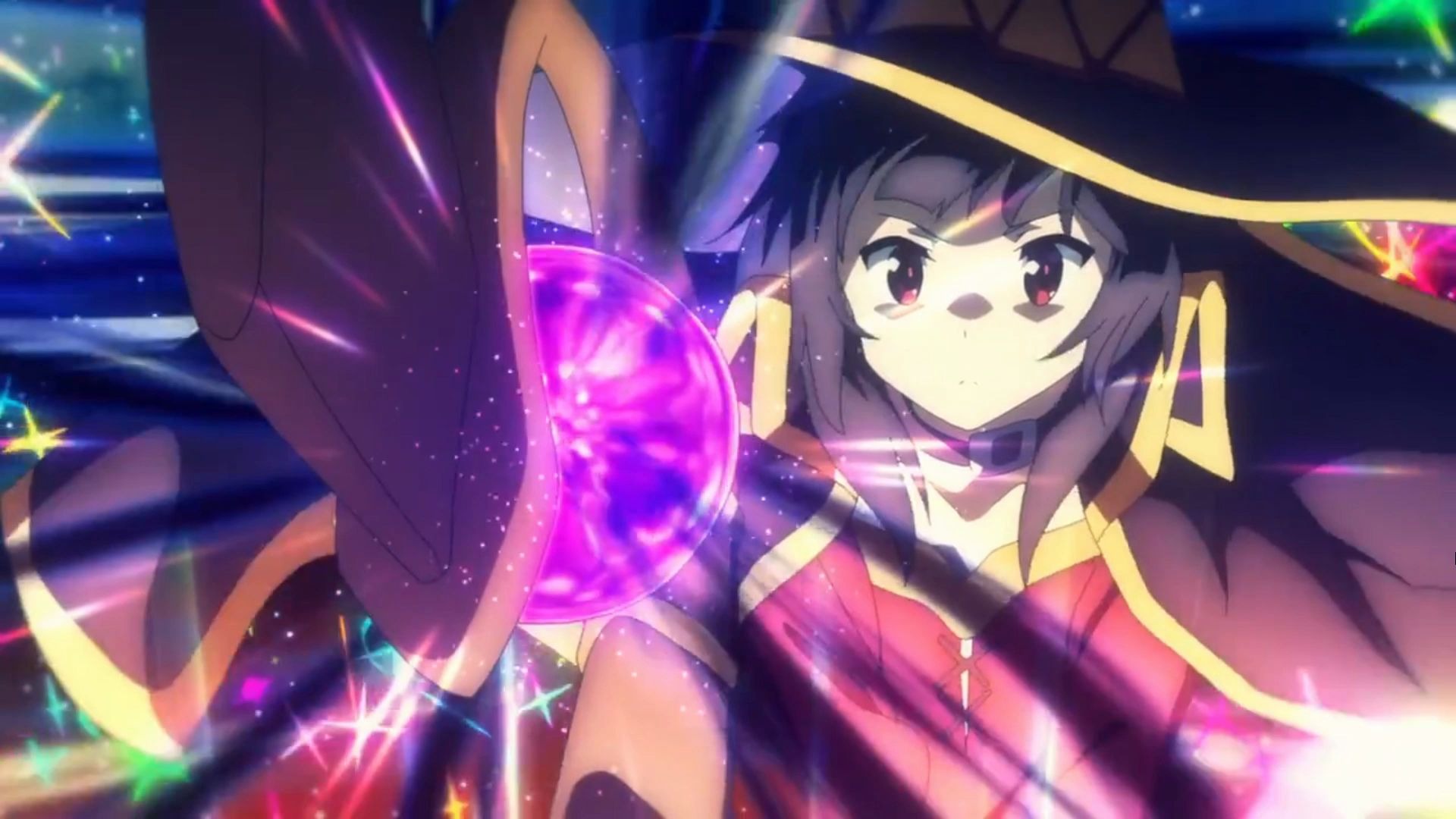 【8K画质/Hi-Res/Machico/4月】爆裂魔法才不是搞笑魔法呢！-为美好的世界献上爆焰片尾部分含主题曲-OP-《STAY FREE》