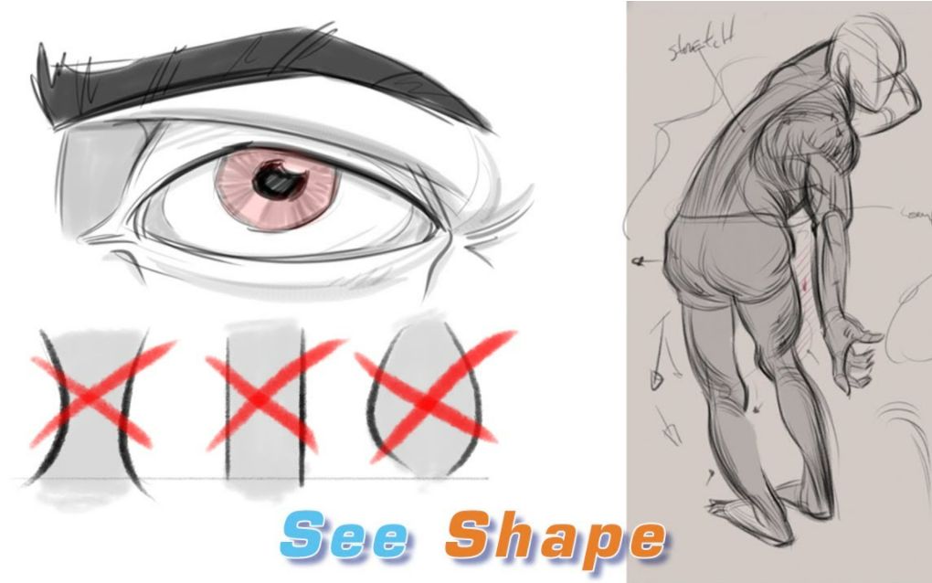 【力量周五79】（第三步画形体）【迈克尔·马特斯Michael D.mattesi】力量绘画系列-FORCE-手绘-艺术设计-动画电影-角色 ...