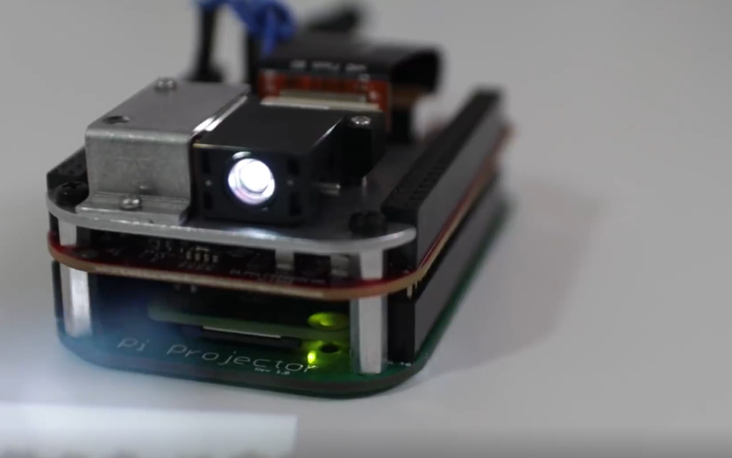 树莓派DLP投影仪-The Raspberry Pi Zero Pocket Projector_哔哩哔哩_bilibili