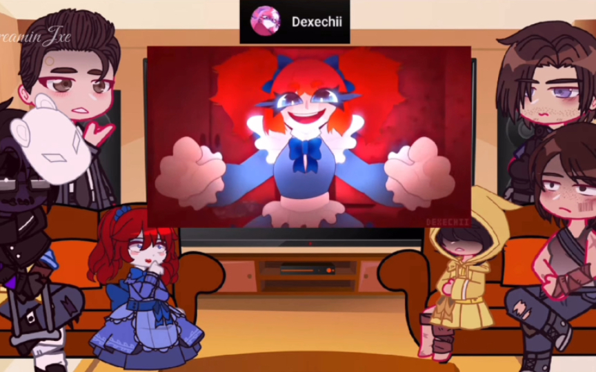 Fandom react to each other | Poppy Playtime | Poppy-爱吃甜食のLili-爱吃甜食のLili ...