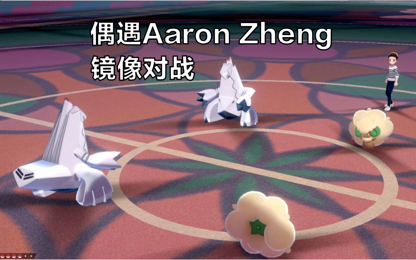 《宝可梦剑盾》偶遇知名选手Aaron Zheng，竟然用一模一样的队伍_哔哩哔哩_bilibili