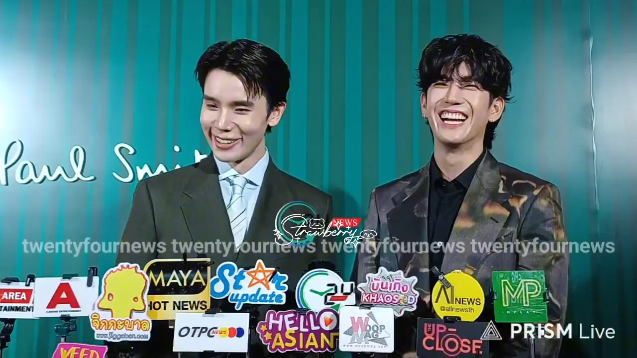 250819 PaulSmith站台 媒体采访吉米海 中字_哔哩哔哩_bilibili