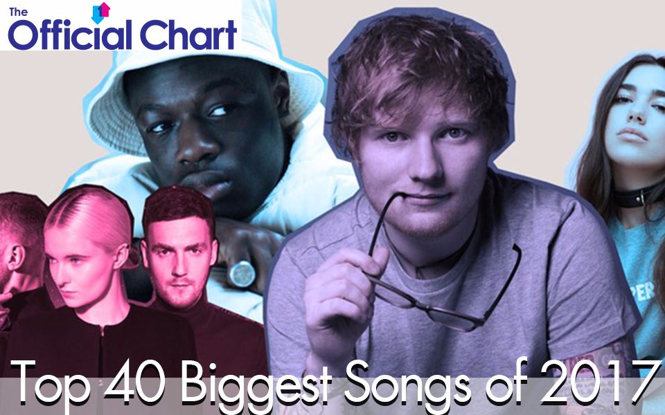 英国单曲排行榜UK Official Charts2017年度最佳单曲Top40_哔哩哔哩_bilibili