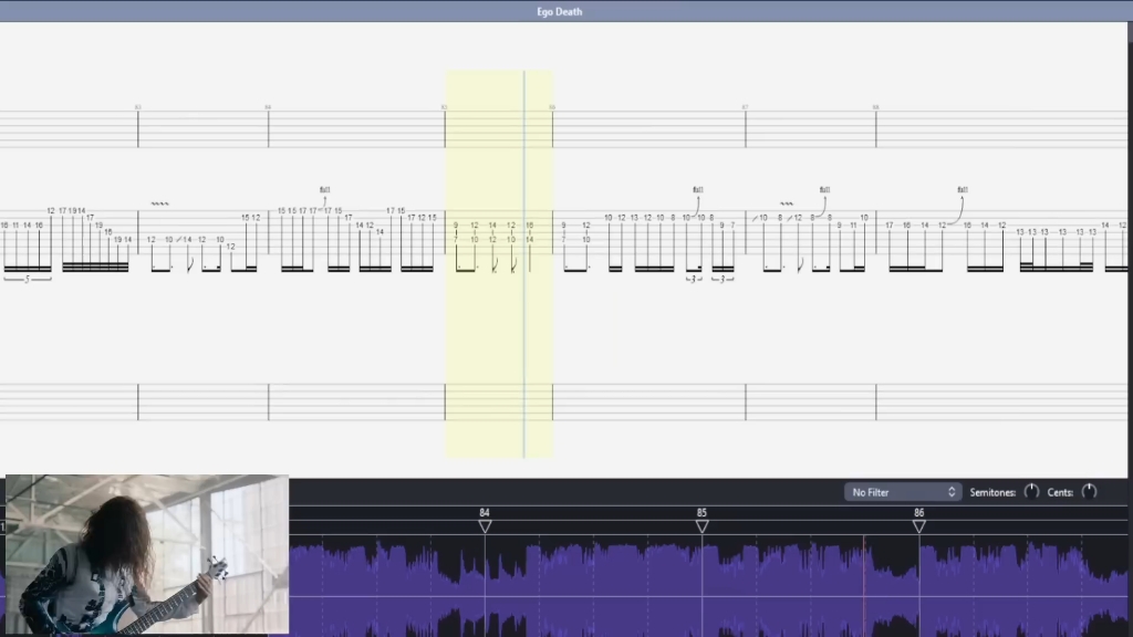 POLYPHIA - EGO DEATH FT. STEVE VAI (COMPLETE TABS)_哔哩哔哩_bilibili