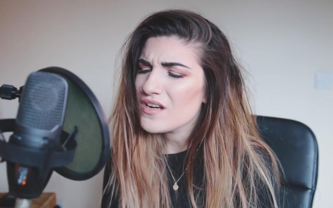 翻唱Stone Sour - Through Glass cover - Christina Rotondo_哔哩哔哩_bilibili