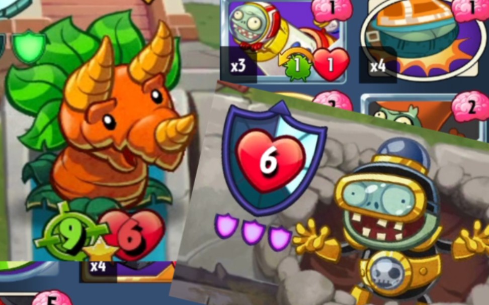 PVZH合集·水路角龙太过强大，让人无力招架_哔哩哔哩_bilibili