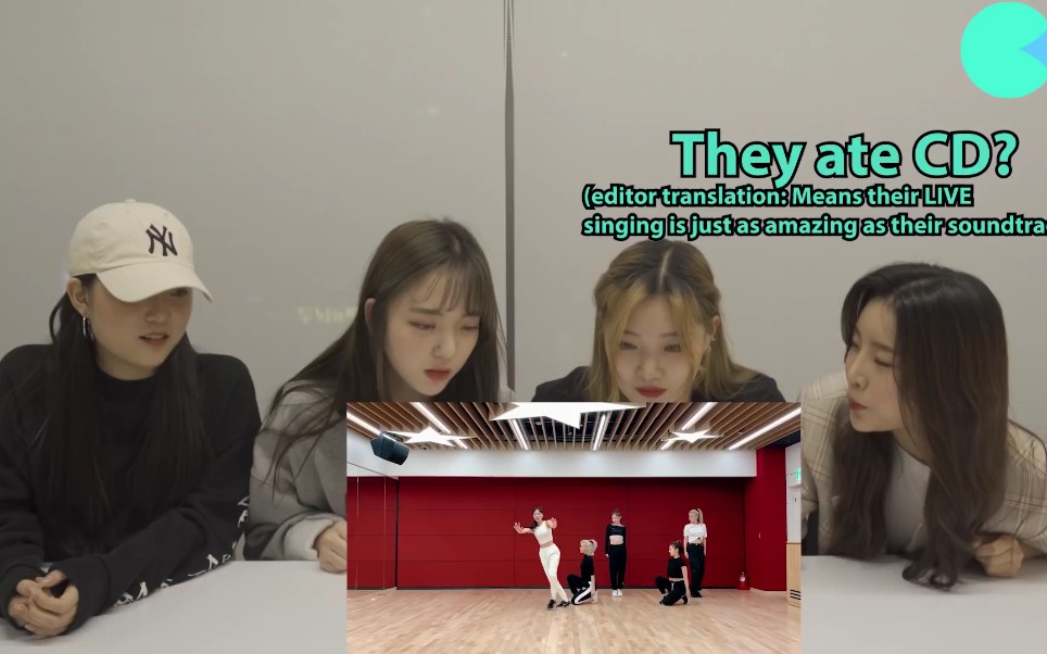 Kpop练习生对itzy 舞台版练习室的reaction_哔哩哔哩_bilibili