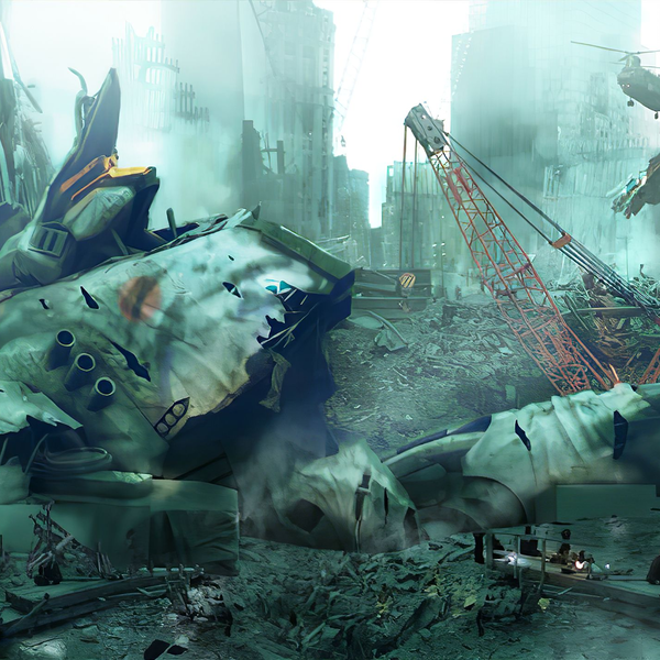 Pacific Rim Tacit Ronin Destroyed