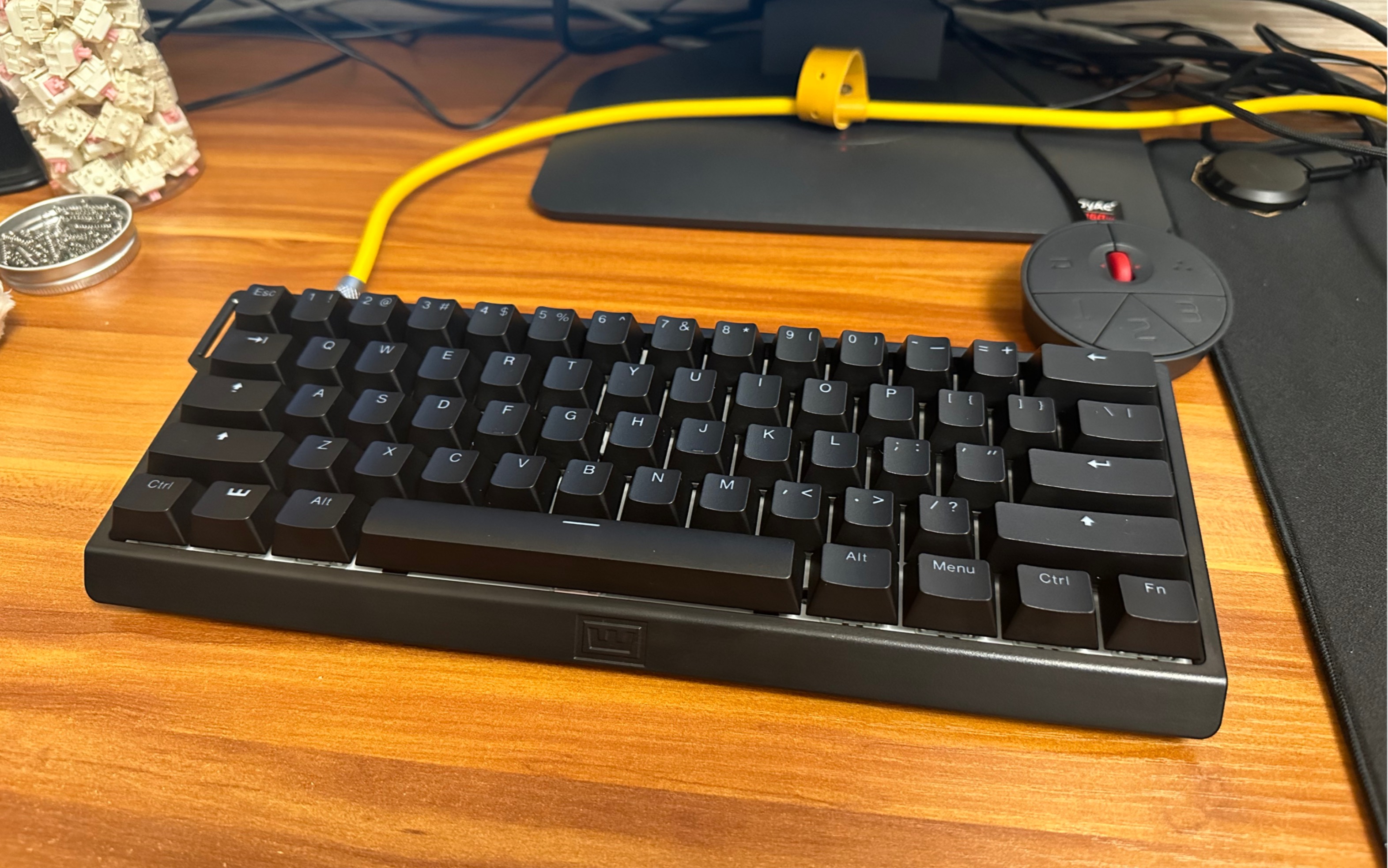 wooting 60HE 改造后打字音