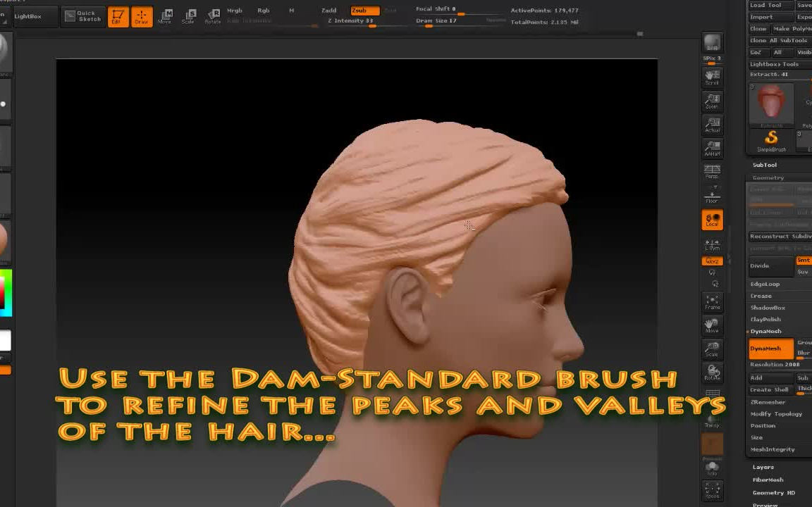 游戏头发建模_哔哩哔哩_bilibili