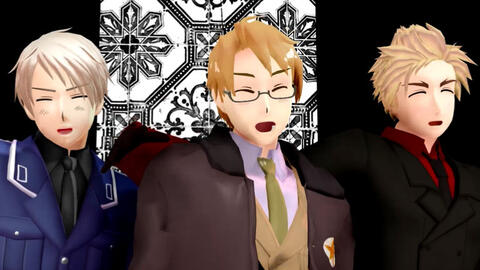 Hetalia Awesome Trio