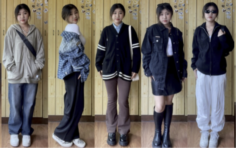 160微胖丨5件奶拽甜酷girl外套合集♥︎既舒适又显瘦且保暖 快来看看叭 哔哩哔哩